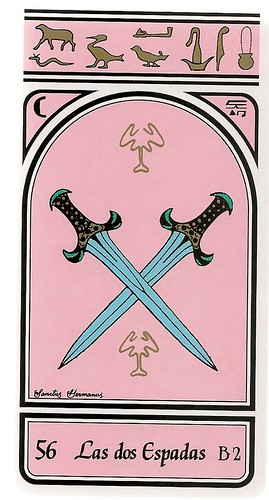 Espadas » Tarot Egipcio » Arcanos Menores - Tarot Sol Aguilar